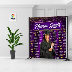 Graduation Backdrop | Class of 2023 Banner | Congrats Grad Backdrop ...