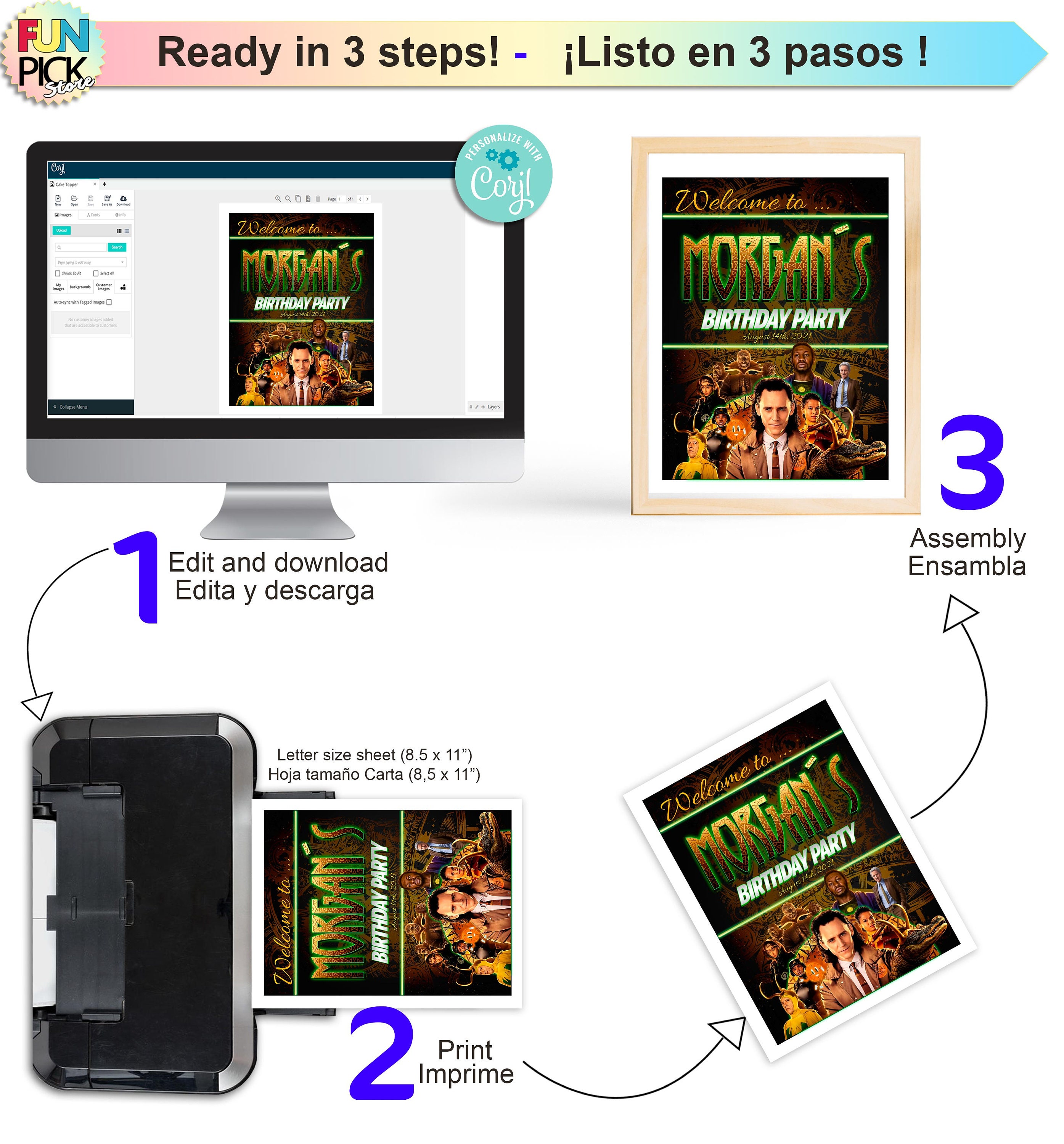 DIGITAL Loki Welcome Sign Loki Sign printable Loki | Etsy