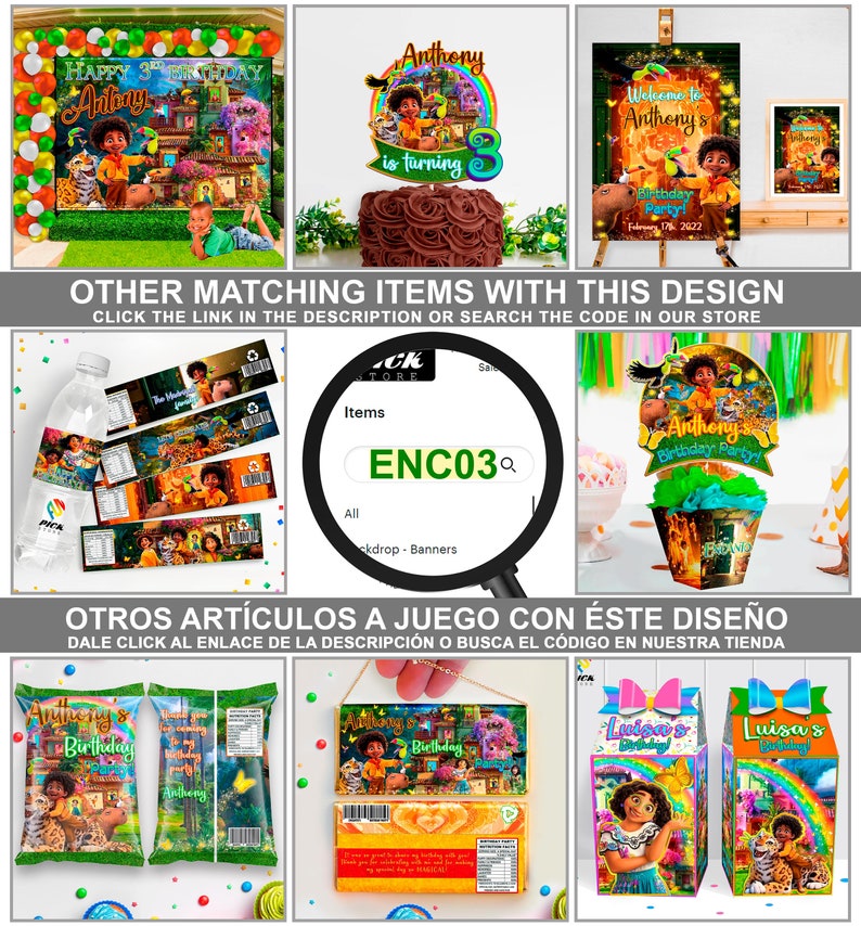 DIGITAL Encanto Chips Bag Encanto Favor Bag Template - Etsy UK