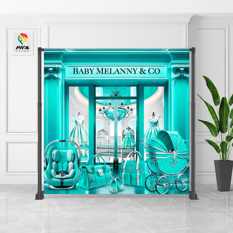 Turquoise Banner - Etsy