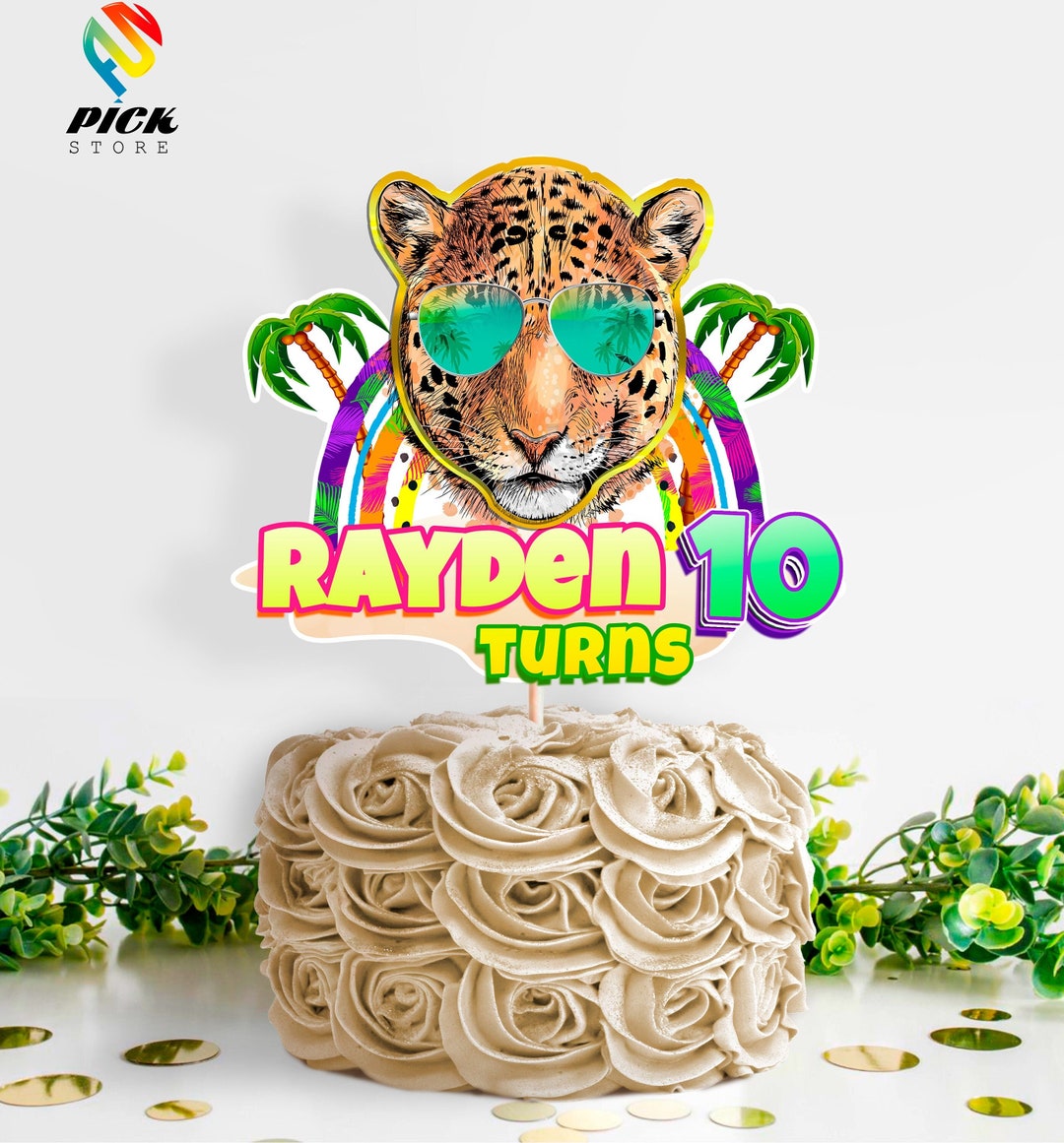 DIGITAL FILE | Summer Cake Topper | Summer Cake Decoration | Summer ...