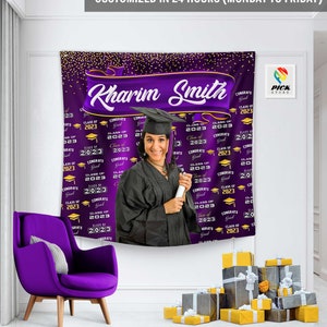 Graduation Backdrop | Class of 2023 Banner | Congrats Grad Backdrop ...