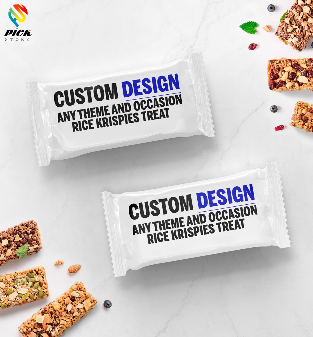 Custom Rice Krispies Treat DESIGN for All Occasions Custom Rice ...