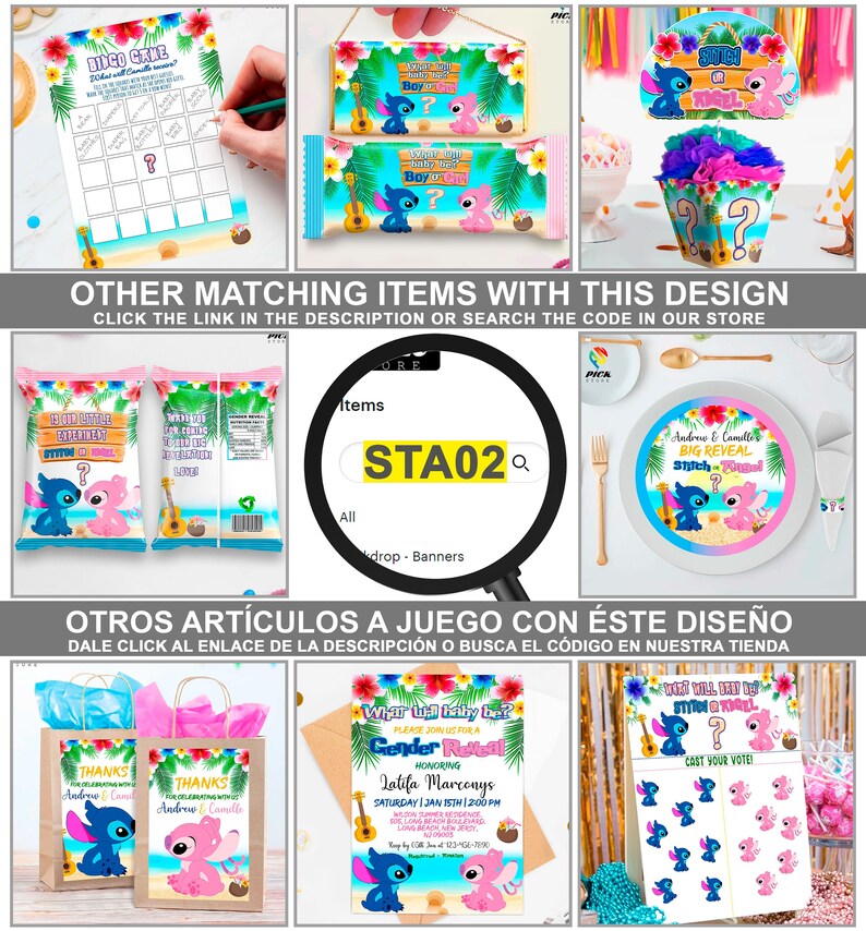 DIGITAL FILE Stitch and Angel Chips Bag Stitch and Angel - Etsy