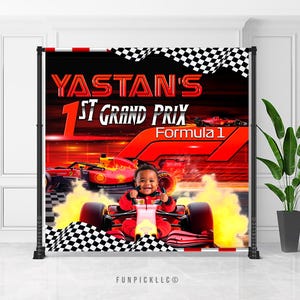 Formula 1 Banner | Helmet Sign | Nascar Backdrop | Racing Decor ...