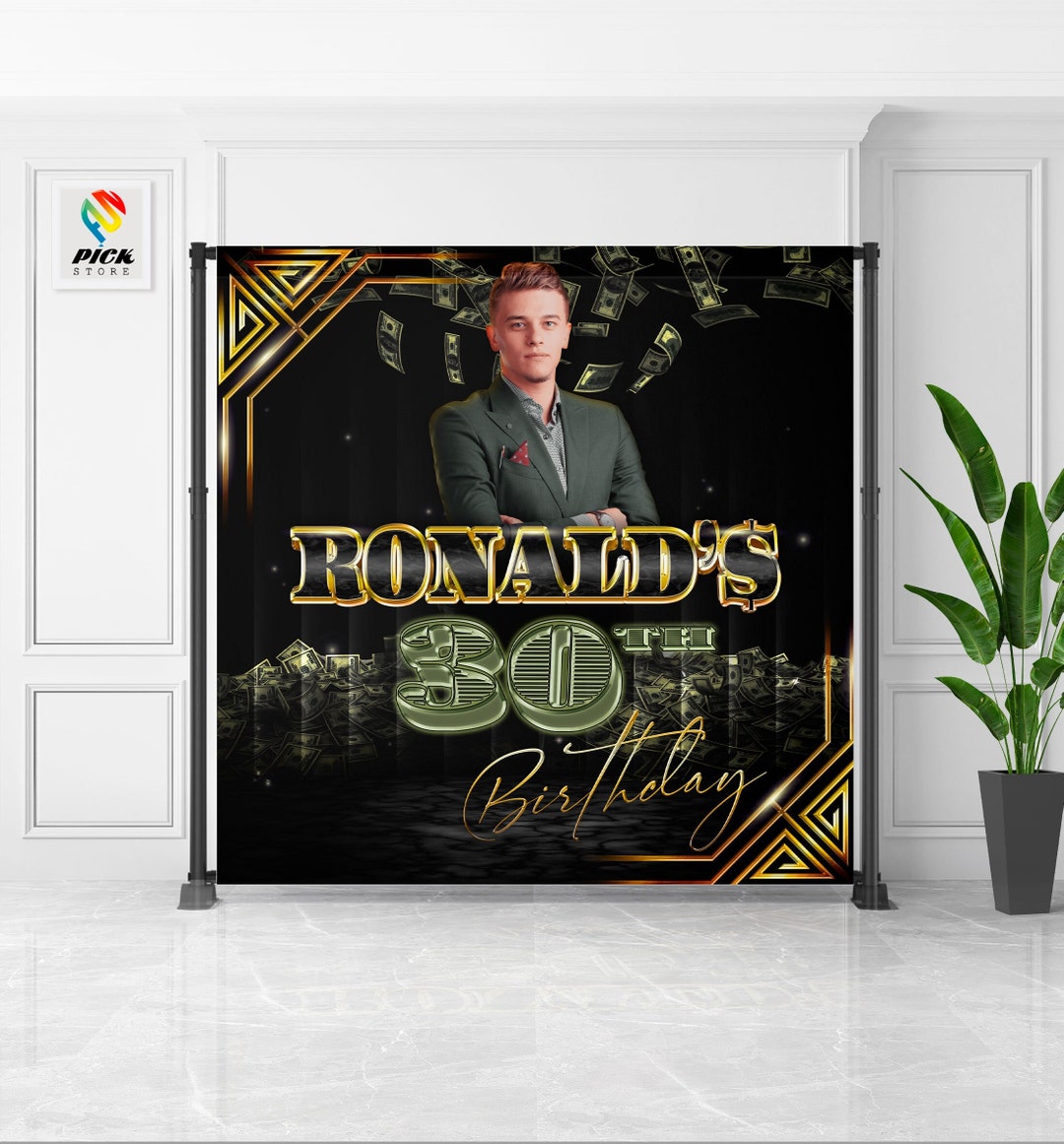 Money Backdrop | Dollars Banner | Money Backdrop for Men | Cash Happy ...