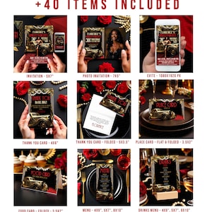 Harlem Nights Birthday Bundle: Great Gatsby Mega Kit, Set of 40 ...