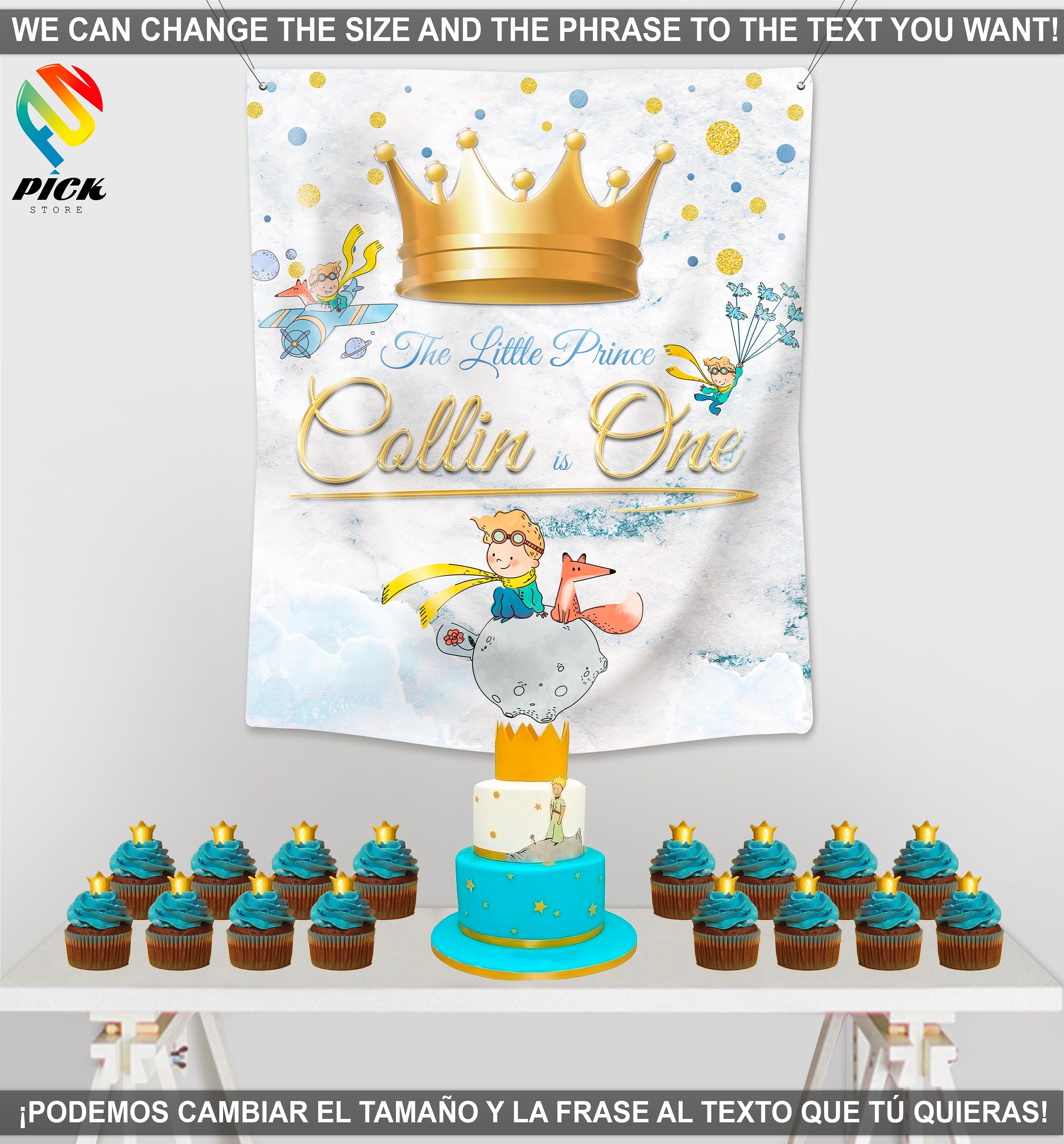 DIGITAL FILE Little Prince Backdrop Little Prince Banner - Etsy