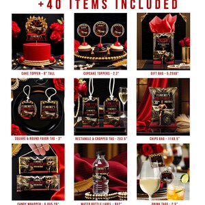 Harlem Nights Birthday Bundle: Great Gatsby Mega Kit, Set of 40 ...