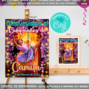 DIGITAL Encanto Welcome Sign Encanto Sign Printable - Etsy