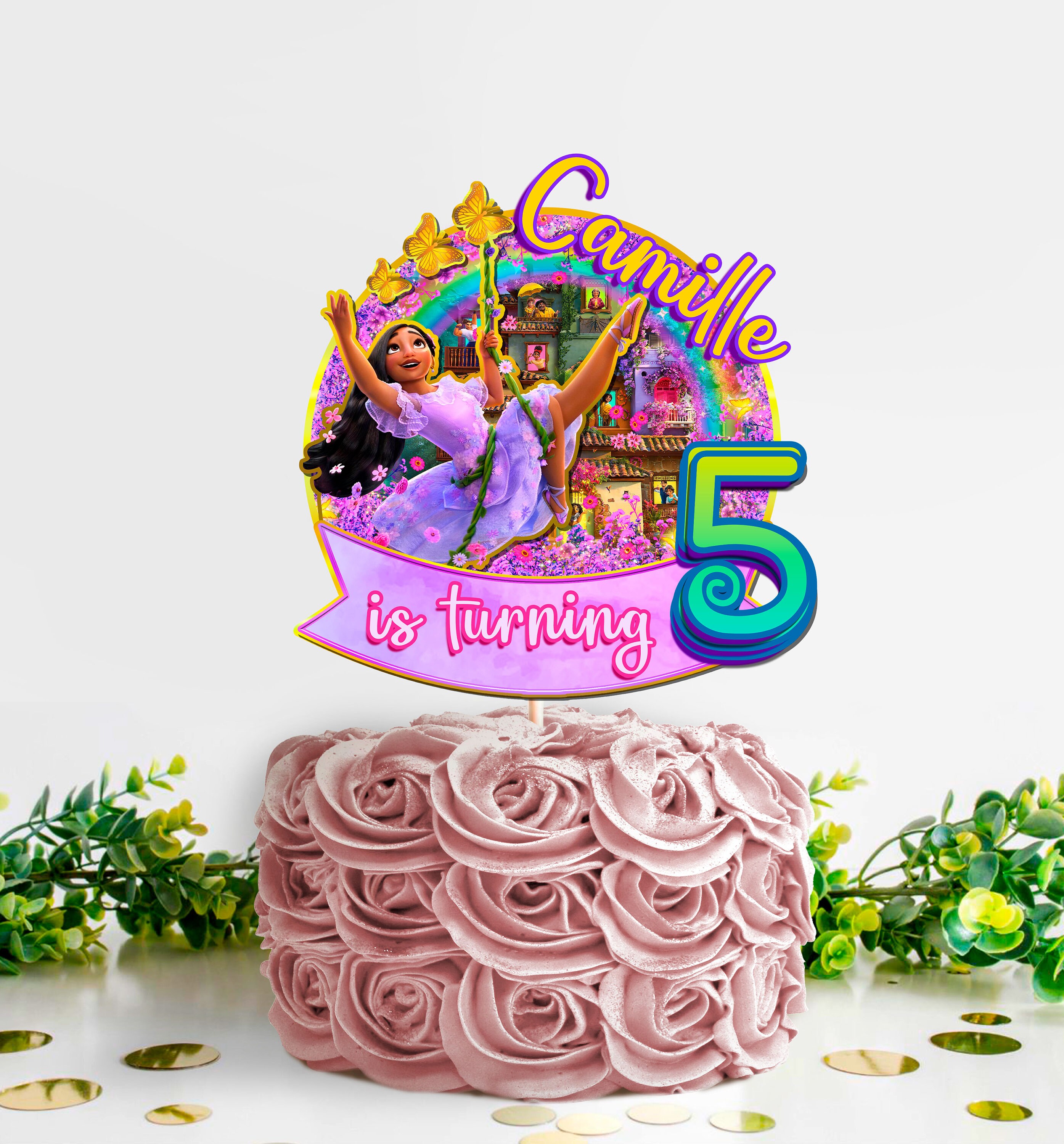 Encanto personalized Cake topper Encanto cake topper Encanto Birthday ...