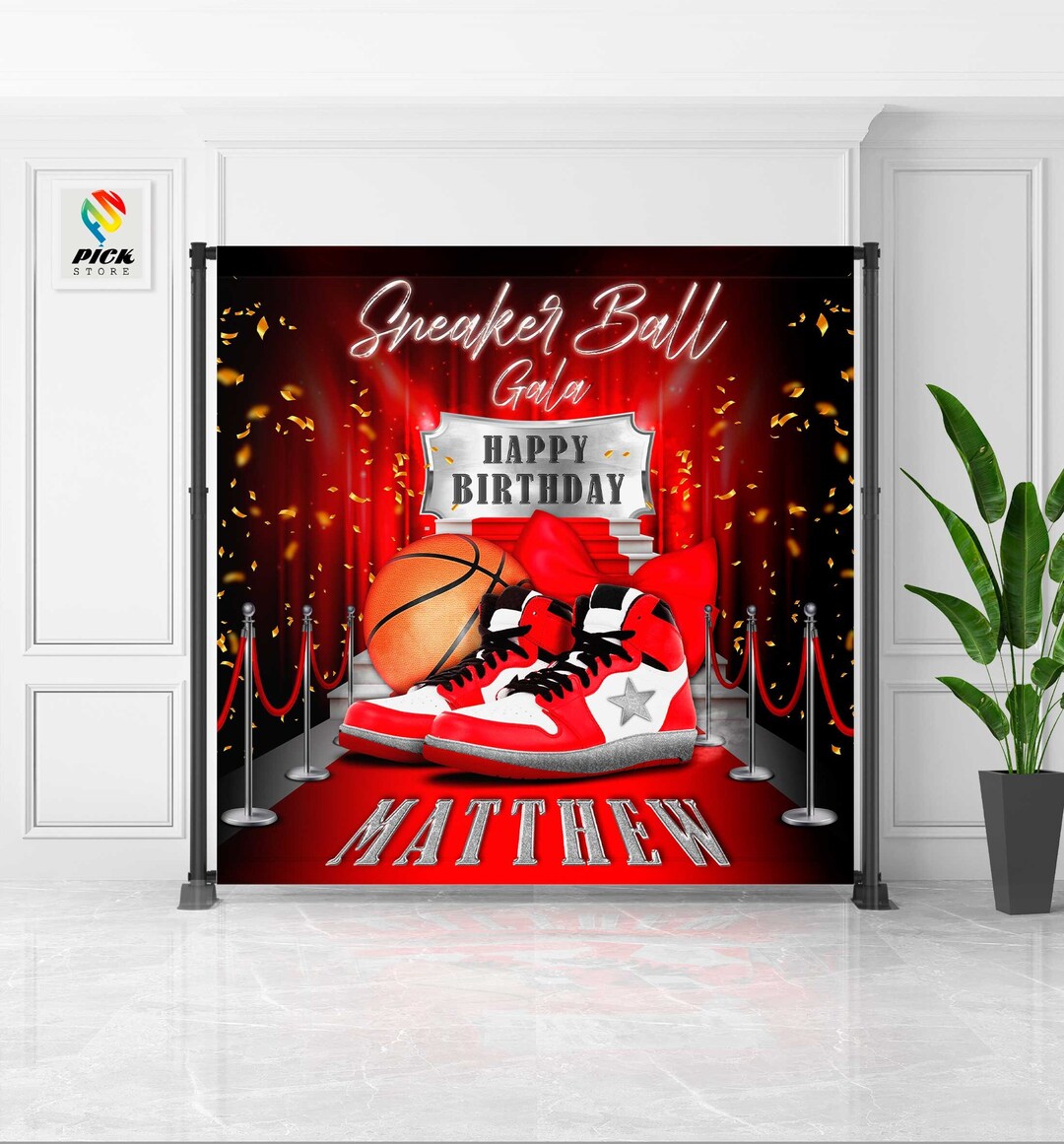 DIGITAL FILE | Sneaker Gala Backdrop | Sneaker Gala Banner | Sneaker ...
