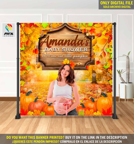 DIGITAL FILE Autumn Custom Backdrop Autumn Banner Autumn - Etsy