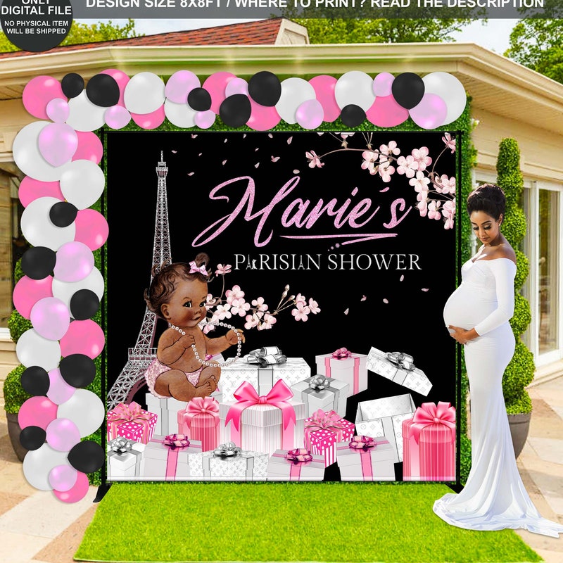 Paris Baby Shower - Etsy
