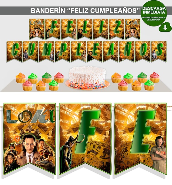 Party Supplies Paper & Party Supplies Party Décor Loki Poster LK01 Loki ...