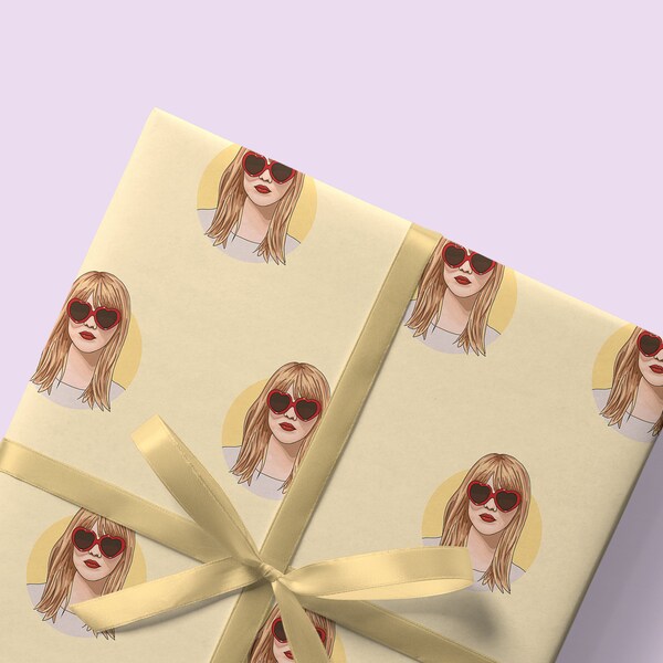 Taylor Seift Wrapping Paper - Etsy