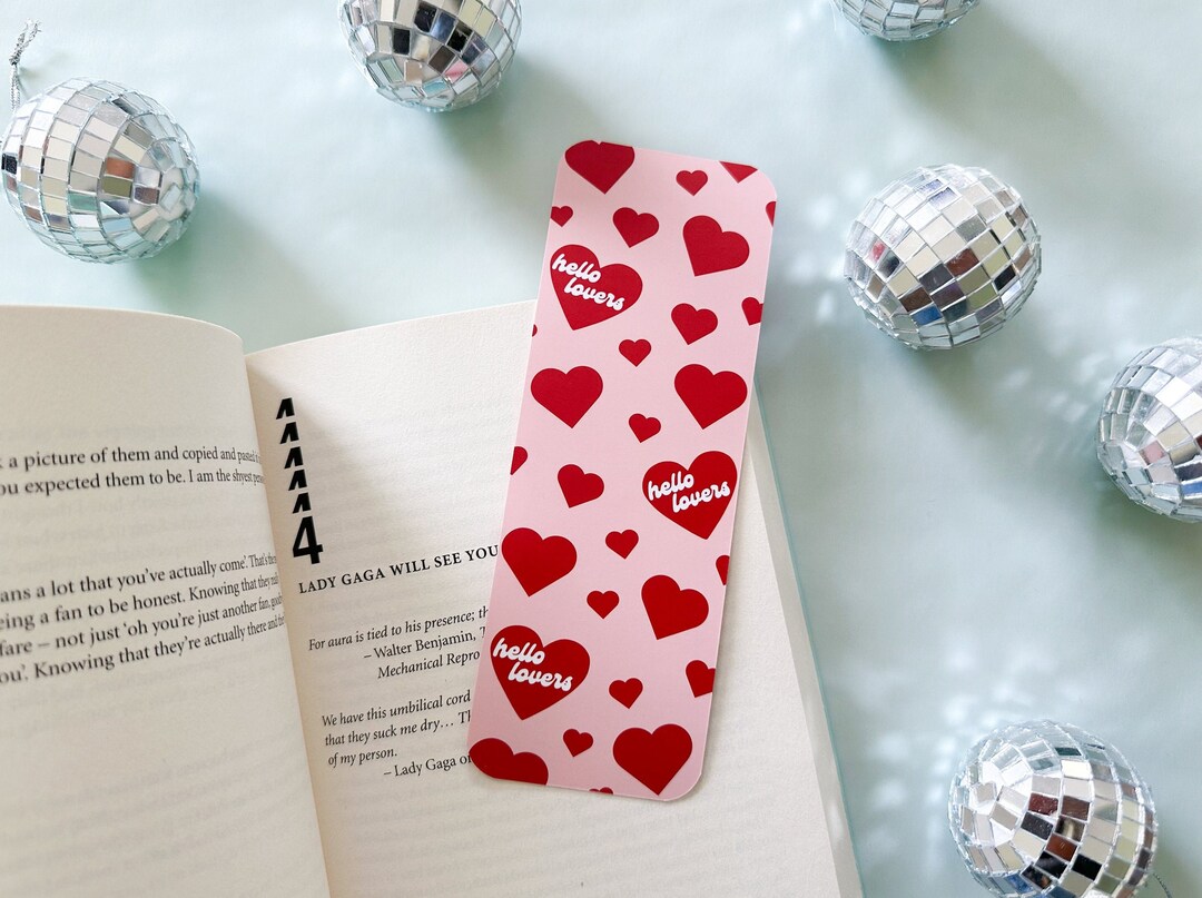 Hello Lovers Bookmark, Niall Horan Inspired - Etsy