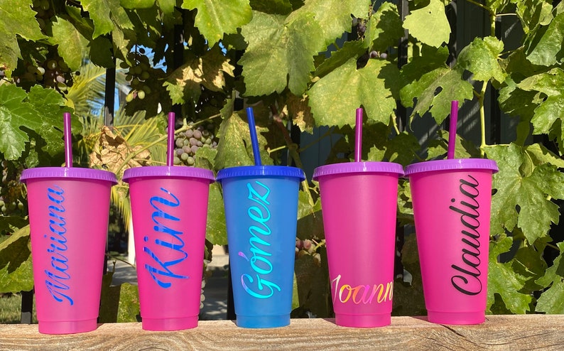 Color Changing cups Custom color changing tumblers | Etsy