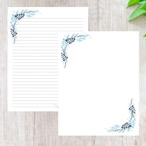 Winter Stationary Winter Themed Stationary Letter Writing - Etsy