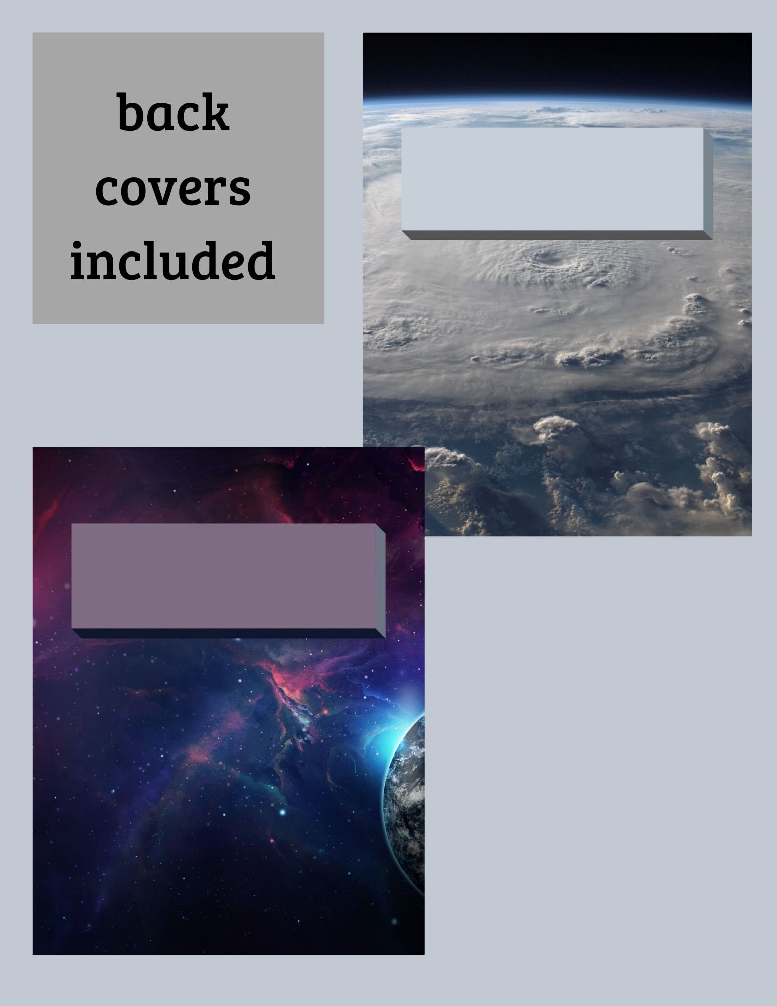 Space Binder Covers - Binder Covers - Outer Space - - Etsy