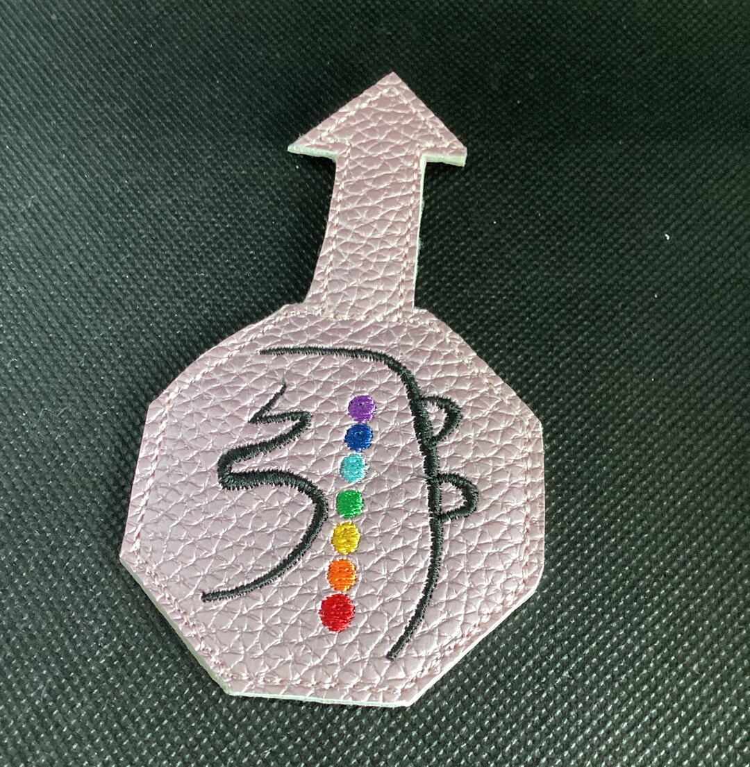 Reiki Healing Symbol Key Fob in the Hoop Embroidery Design Digital ...