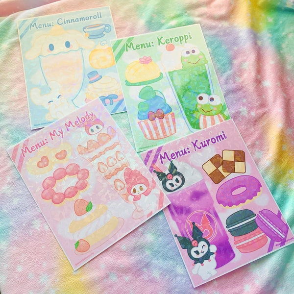 Kawaii Art Print - Etsy