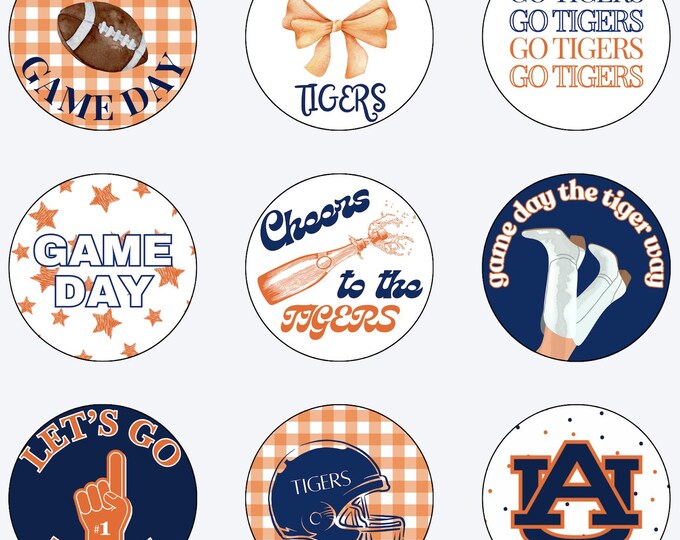 Auburn University Game Day Pin 1 Pc - Etsy