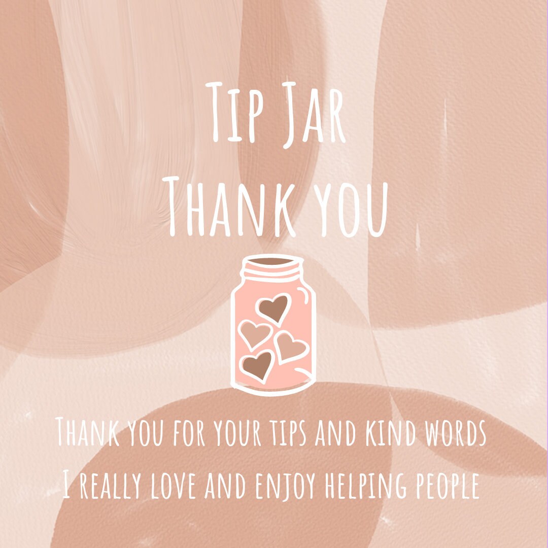 Thank you for the tip Tarot Readings | Etsy