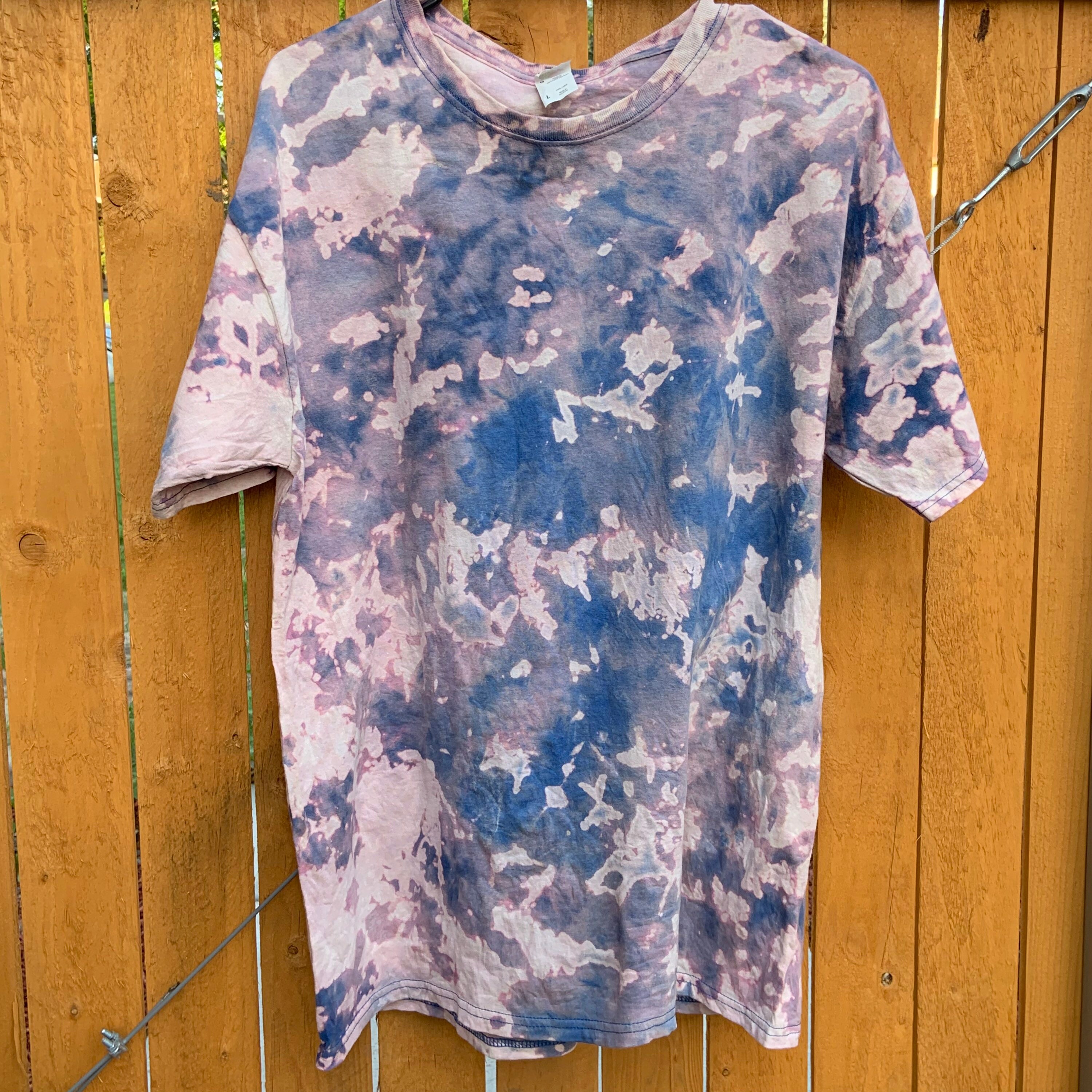Custom Bleached Tye Dye T-Shirt - Etsy France