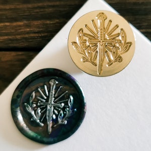 Sword Wax Seal Stamp: Letter Stamp for Snail Mail - Etsy