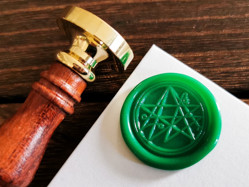 Sealing Wax Stamp Magic Symbolwitchcraft Magic Array Wax Seal | Etsy