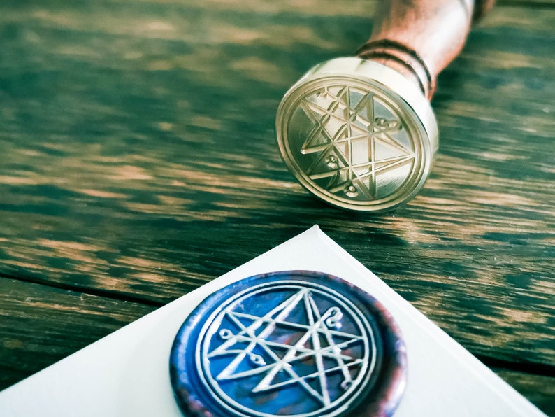 Sealing Wax Stamp Magic Symbolwitchcraft Magic Array Wax Seal - Etsy
