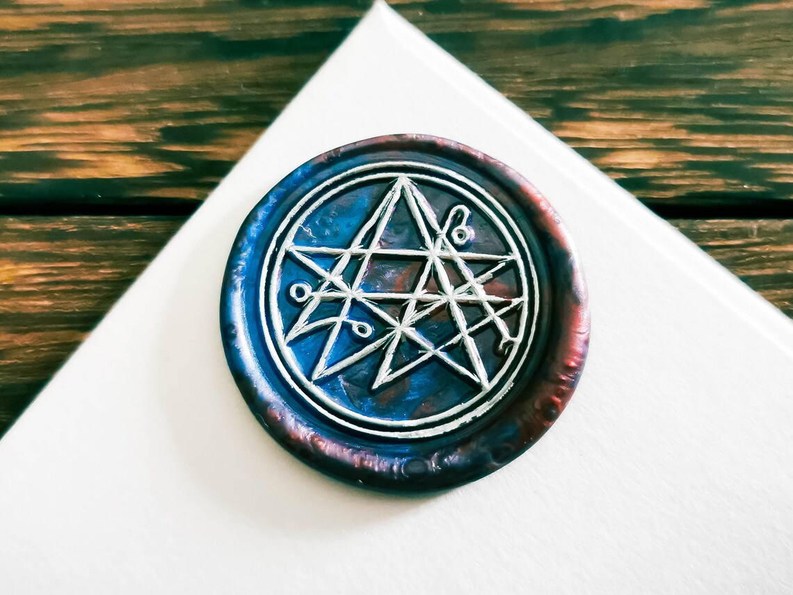 Sealing Wax Stamp Magic Symbolwitchcraft Magic Array Wax Seal - Etsy