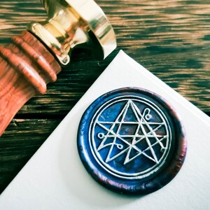 Sealing Wax Stamp Magic Symbol,witchcraft Magic Array Wax Seal Stamp ...