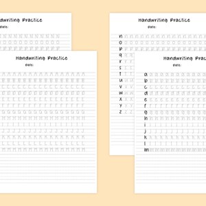 Handwriting Practice Sheets, Handwriting Worksheet, Handwriting for ...