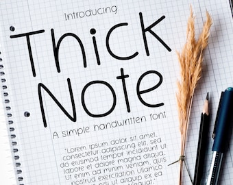 Handwriting Font - Etsy