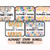 104 Floral Alphabet Procreate STAMPS, Alphabet Procreate BRUSHES ...