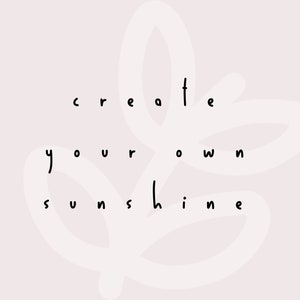 Whisper Font Handwritten Font Handwriting Simple Font | Etsy