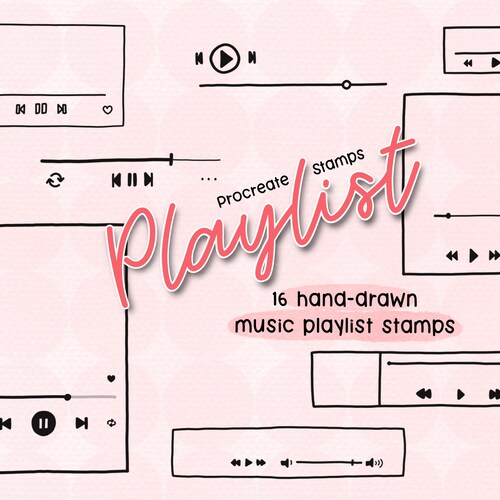 Phone/music Player Playlist Tracker Bullet Journal Sticker | Etsy