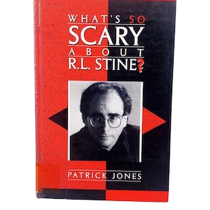 What's so Scary About R.L. Stine? 1998 Hardcover EX-LIBRARY Book - Etsy