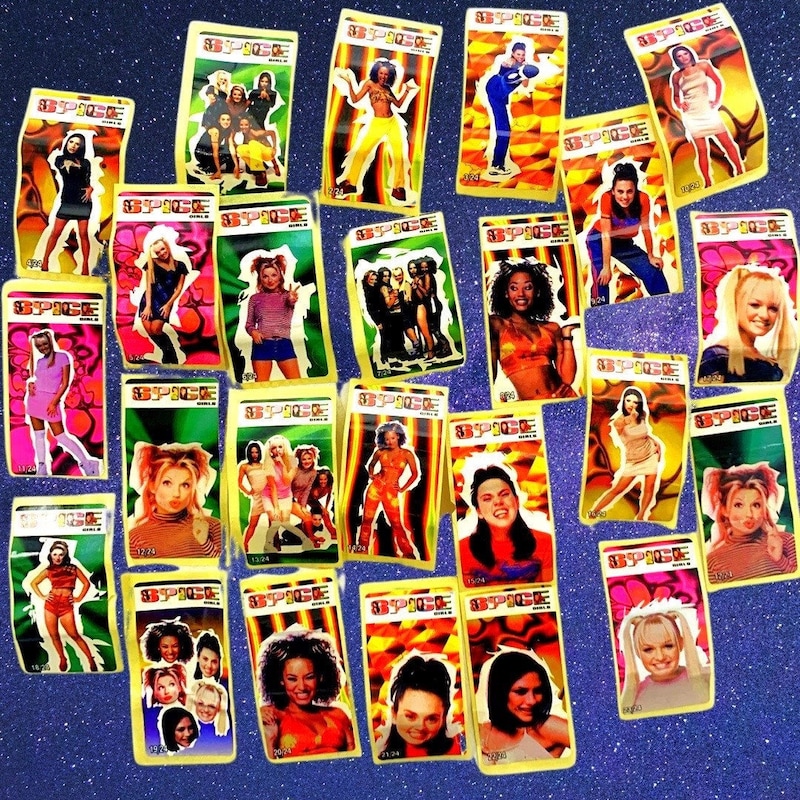 Spice Girls 90s Sticker - Etsy