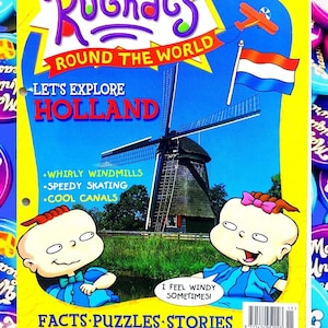 Rugrats Holland Magazine, Nickelodeon 2002 Issue - Etsy
