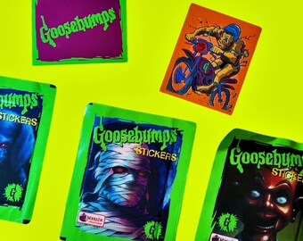 Goosebumps Stickers - Etsy