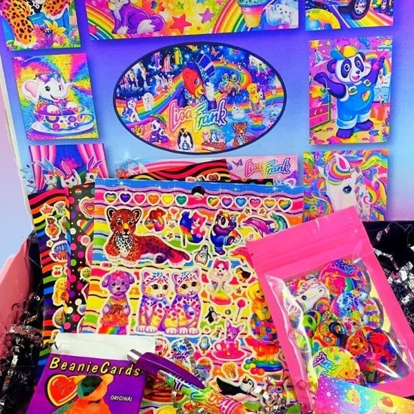Lisa Frank Stickers - Etsy