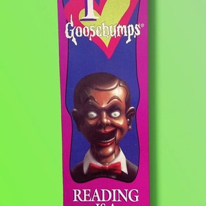 Goosebumps Bookmarks 90s Choose a Color - Etsy