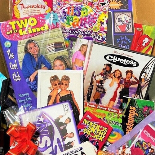 90's Trends Mystery Box Nostalgic Gift Birthday Boxes - Etsy