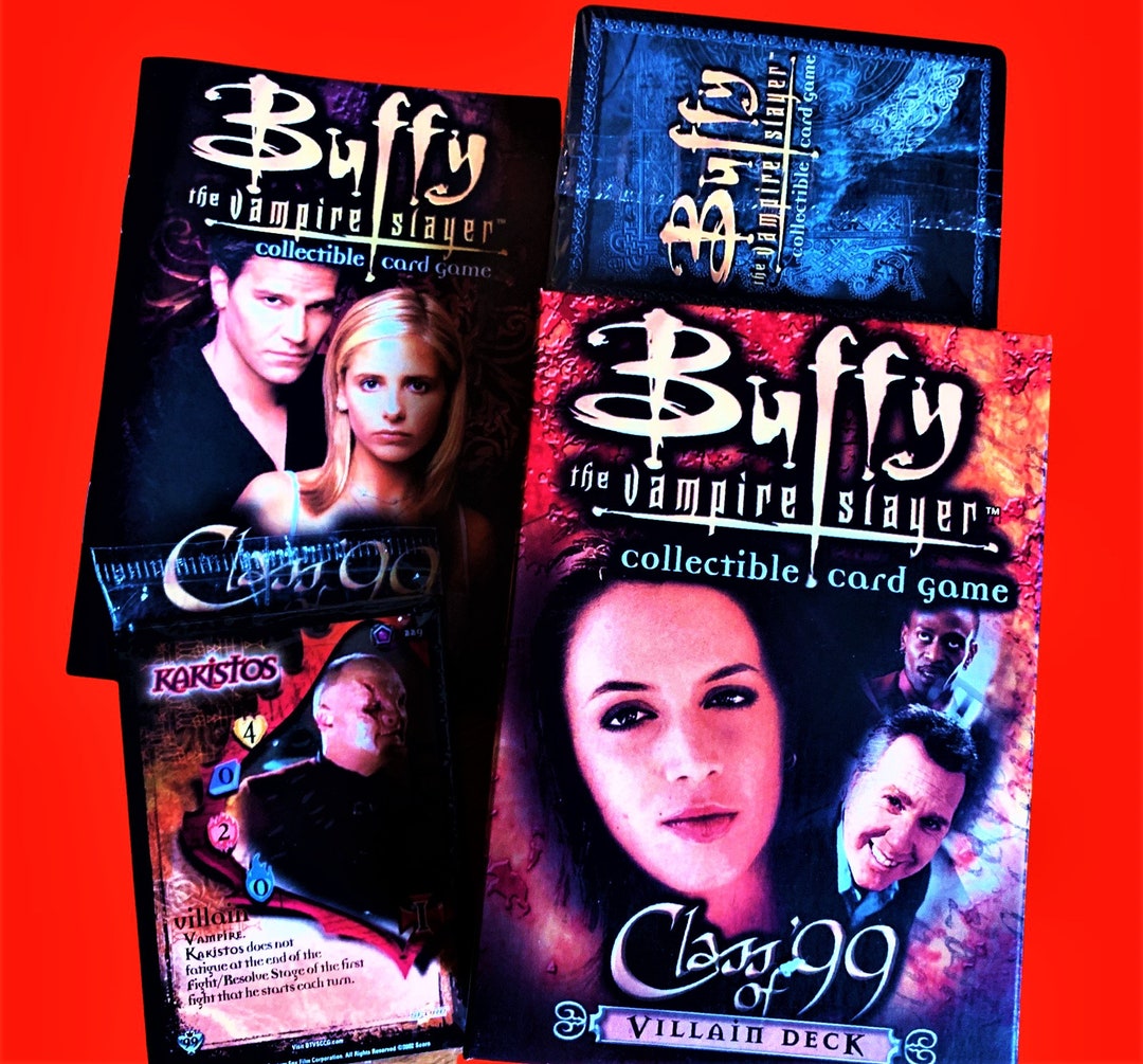 Buffy Villain Collectible Card Game (2002) Sealed Pack - Etsy