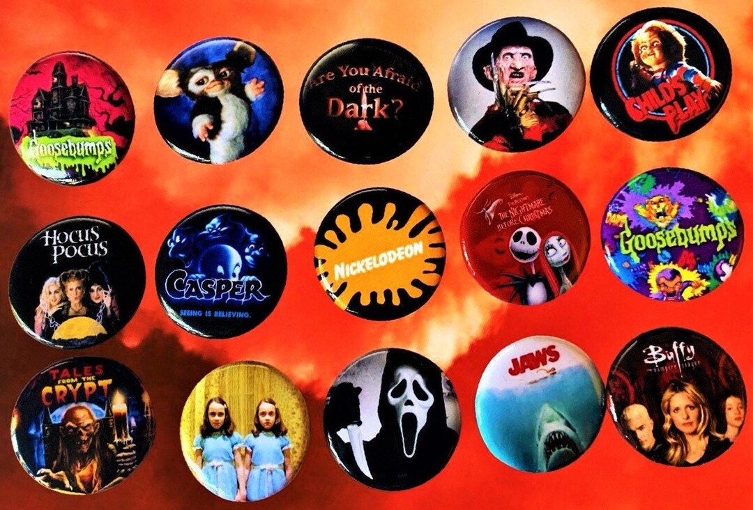 90s Style Buttons, Choose One Pinback Button, 90s Gift Ideas, Y2k, 90s ...