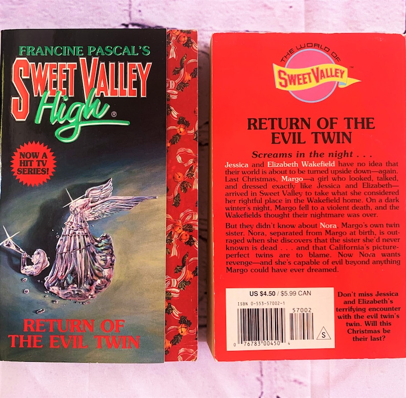 Evil Twins Choose ONE Sweet Valley High Book - Etsy