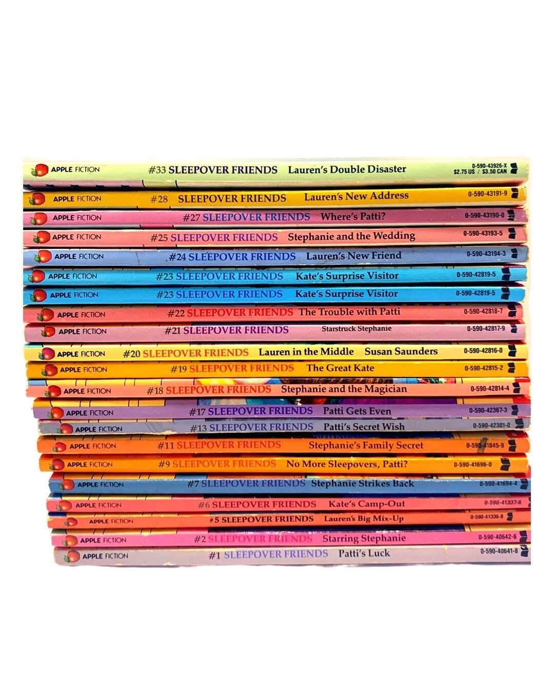 Sleepover Friends - Choose a Book by Susan Saunders - Etsy
